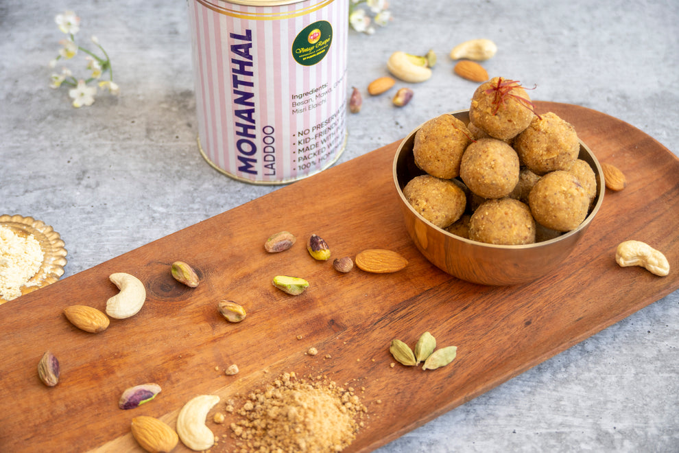 Kesar Mohanthal – A Royal Treat with a Healthy Twist – Vintage Recipes ...